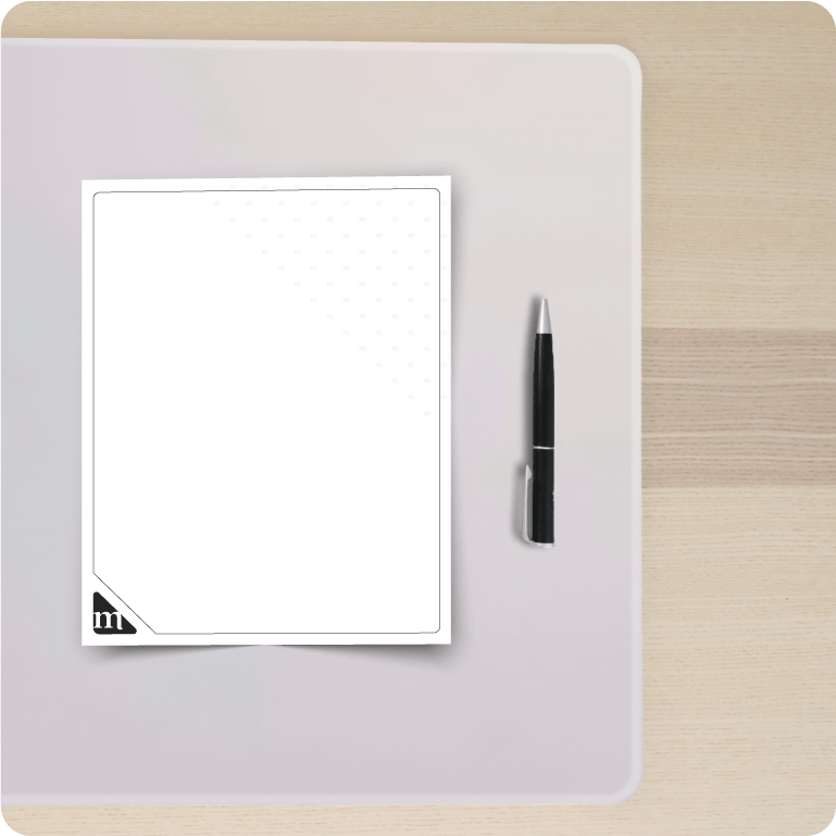 Northern Lights Desk Pad – The Modern Stationery